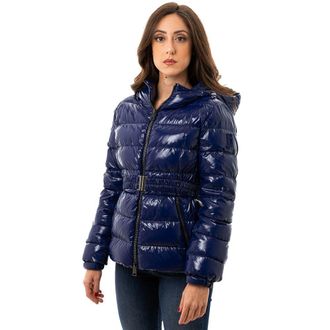 Herno Womens Blue Polyamide Coat Clothing