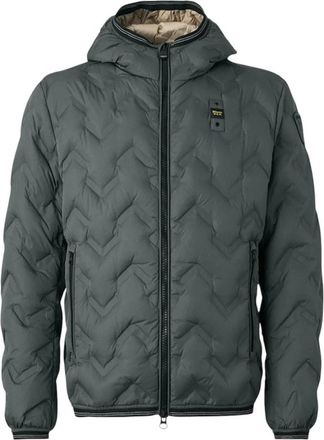 Blauer Homme, Vestes, Gris, Taille: S Piery Down Jacket