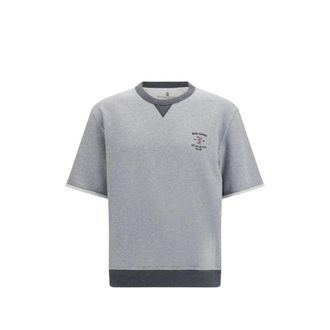 Brunello Cucinelli Logo-print Short-sleeve T-shirt