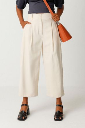 SKFK Damen vegan Hose Esti Beige