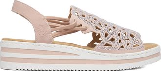 Rieker Sandalen Rieker CEO-V0241-31 Hellrosa