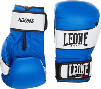 LEONE 1947 Shock-Boxhandschuhe, Unisex-Erwachsene, Blau, 14 OZ, GN047