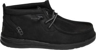 Hey Dude Wally Mid-60 - Homme - Chaussures - Noir - Taille: 45 EU