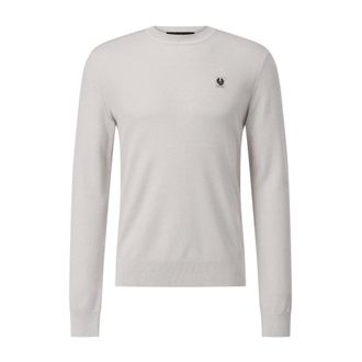 Belstaff Homme, Sweatshirts et sweats à capuche, Gris, Taille: XL Pull en coton et soie