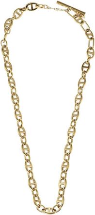 Fossil Damenarmband, Heritage D-Link Gold-Tone, Ankerkette Halskette