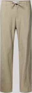 Selected Slim Fit Hose aus Baumwoll-Leinen-Mix Modell BRODY