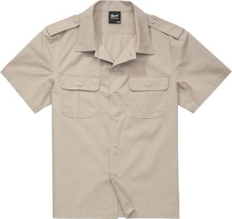 Brandit US Ripstop Shirt Short Sleeve, Farbe: beige, Gr&ouml;&szlig;e: XXL