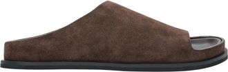 Estro & Luminara Femme, Chaussures, Brun, Taille: 36 EU Sandales Plates Larges &agrave; Enfiler