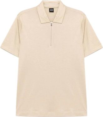 HUGO BOSS Homme, Tops, Beige, Taille: XL Boss - Hauts > Polos