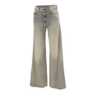 Diesel Flare Jeans 1978 D-Akemi - - Jeans - Damen - Grau - W30 L32