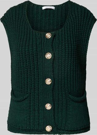 Zabaione Strickweste mit Knopfleiste Modell Di44anaa