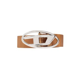 Diesel unisex, Accessoires, Brun, Taille: 100 CM Oval D Logo B-1Dr Belt