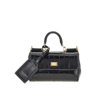 Dolce & Gabbana Eel leather mini My Sicily bag Woman One Size