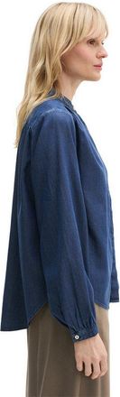 Marc O'Polo Jeansbluse aus Leinen-Mix