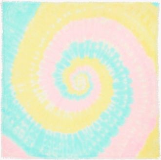 Kujten Grand bandana cachemire tie & dye - Grand Bandana Hachiko Sunny