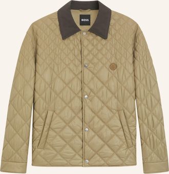 HUGO BOSS Casual Jacke C-Cosmix Relaxed Fit gruen