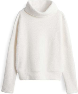 someday Damen Sweatshirt | URAJA Regular Sweatshirt mit breitem Rollkragen Milk, 36