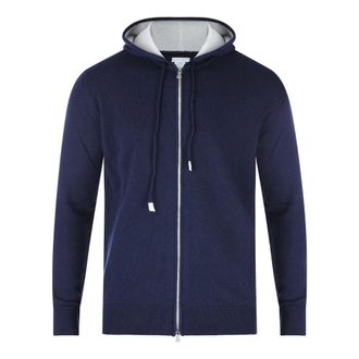 Eleventy Durchgehender Rei&szlig;verschluss-Sweatshirt - - Sweatshirts & Hoodies - Herren - Blau - L