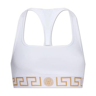 Versace Baumwoll-BH - - Sport - Damen - Wei&szlig; - L