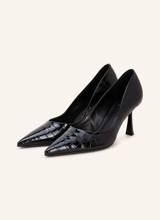 H&ouml;gl Lack-Pumps schwarz