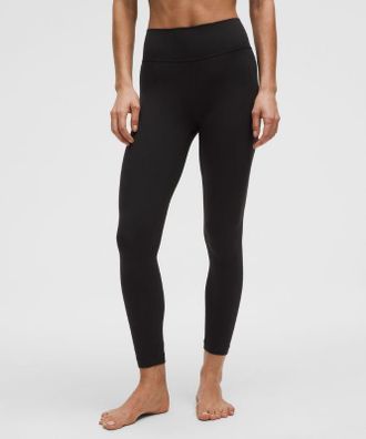 lululemon Legging Groove &agrave; bande e taille haute pour Femmes - 64 cm - Taille 0