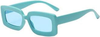 Generic Lunettes De Soleil Vintage Carr&eacute;es &Agrave; Petite Monture, Polaris&eacute;es, For Hommes Et Femmes, Id&eacute;ales For Le Sport, La Plage, Les Vacances Et Les F&ecirc;tes.(Blue