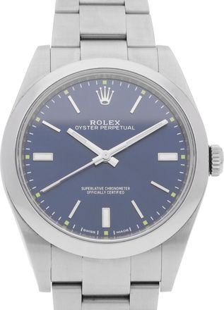 Rolex Uhren - Oyster Perpetual - Gr. unisize - in Blau - f&uuml;r Damen