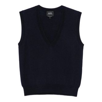 A.P.C. A.p.c. - A.p.c. Sweaters - Femme - Pulls - Bleu - Taille: 36 FR