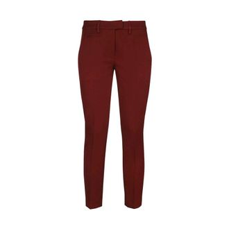 Dondup Stretchy Fabric Pants - - Trousers - Damen - Rot - W27