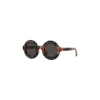 Burberry Lunettes de soleil rondes - unisex - Accessoires - Multicolore - Taille: 40 MM