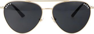 Jimmy Choo London unisex, Accessoires, Jaune, Taille: 60 MM Lunettes de soleil pilote Jc4002B