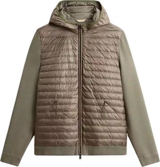 Woolrich Homme, Sport, Vert, Taille: XL Veste Hybride Allen