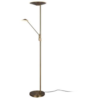 Trio Leuchten [GEBRAUCHT] B-Ware Trio Lighting Led Stehleuchte Brantford Leseleuchte Altmessing Stehlampe Lampe