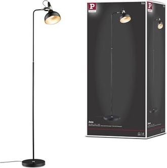 Paulmann 78480 Stehleuchte Juna E14 max. 20W Schwarz matt, Champagner Metall