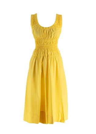 Proenza Schouler Proenza Shouler Sunshine Yellow Midi Dress Size XXS