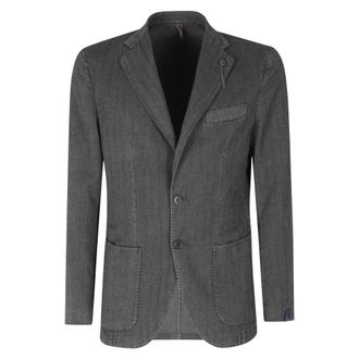 Santaniello Blazers - - Jackets - Herren - Grau - XL