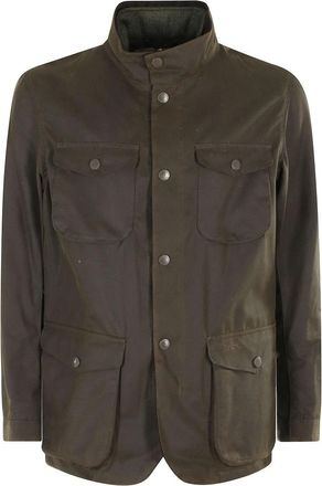 Barbour Ogston Wachsjacke - - Jackets - Herren - Gr&uuml;n - M
