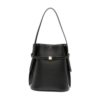 Toteme Femme, Sacs, Noir, Taille: ONE Size Sac Seau en Cuir avec Ceinture