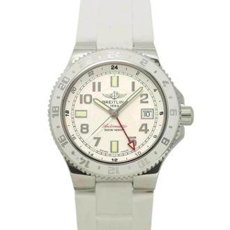 Breitling Montre Pre-owned A32380 - Homme - Pre-owned - Blanc - Taille: ONE Size