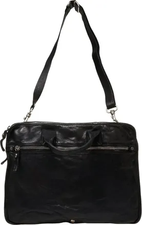 Campomaggi Businesstaschen & Reisegep&auml;ck - Leather briefcase - Gr. unisize - in Schwarz - f&uuml;r Damen