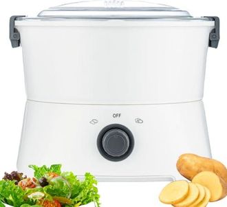 Generic &Eacute;plucheur &Eacute;lectrique de Pommes de Terre - Machine Automatique &agrave; Un Bouton avec S&eacute;choir &agrave; L&eacute;gumes, Rapide et S&ucirc;r pour Usage Domestique et Commercial, P