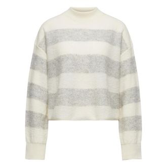 Drykorn Femme, Pulls, Beige, Taille: 40 FR Mathisa 10 Pullover mit Streifen