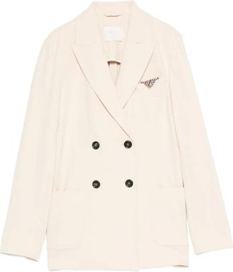 Circolo 1901 veste à boutonnière croisée - Tons neutres