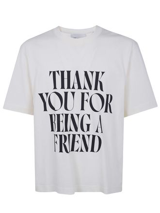 Ami Boxy Fit Short Sleeves Teeshirt With Signature