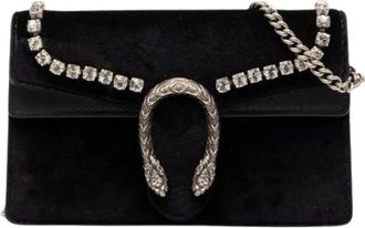 Gucci Sac bandouli&egrave;re Dionysus Pre-owned - Femme - Pre-owned - Noir - Taille: ONE Size