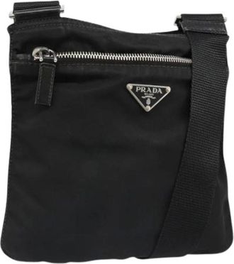 Prada Sac bandouli&egrave;re vintage Pre-owned - Femme - Pre-owned - Noir - Taille: ONE Size