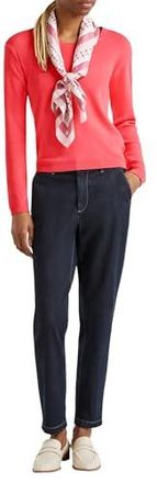 Benetton Maglia G/C M/L 1091d1m08 Sweater, Rose, L Femme