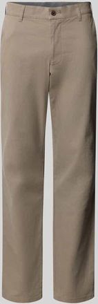 Christian Berg Straight Fit Stoffhose mit franz&ouml;sischen Eingrifftaschen