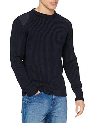 Armor Lux Homme Marin Binic Homme Pull, Bleu (Bleu D85 Rich Navy Bleu D85 Rich Navy), S EU