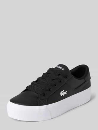 Lacoste Sneaker aus echtem Leder mit Plateausohle